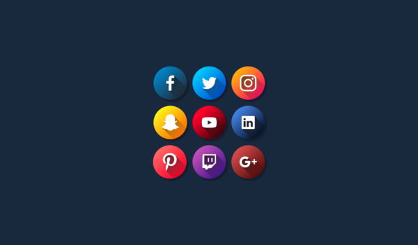 Flat Social Media Icons | Free Vector Pack for 2018 – Logos By Nick