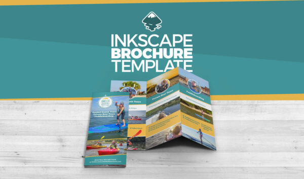 Inkscape Brochure Template | Video Tutorial and Free Download – Logos ...