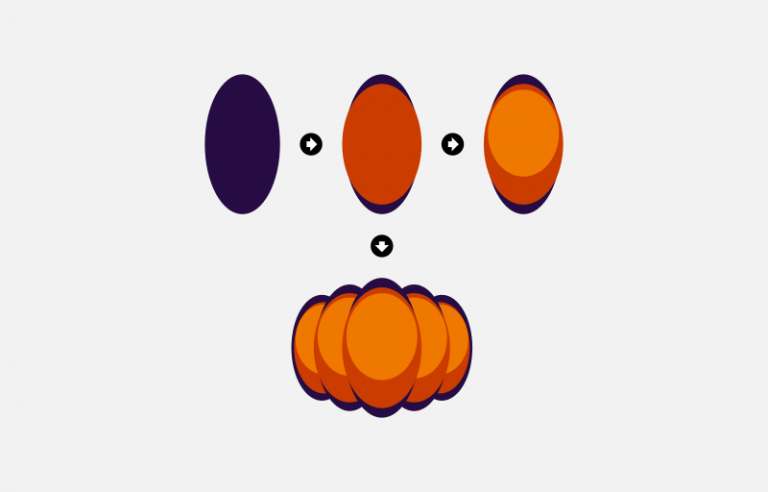 Design A Vector Pumpkin with Inkscape – Logos By Nick