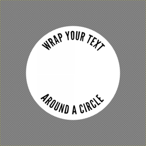 How To Wrap Text Around A Circle with GIMP – Logos By Nick