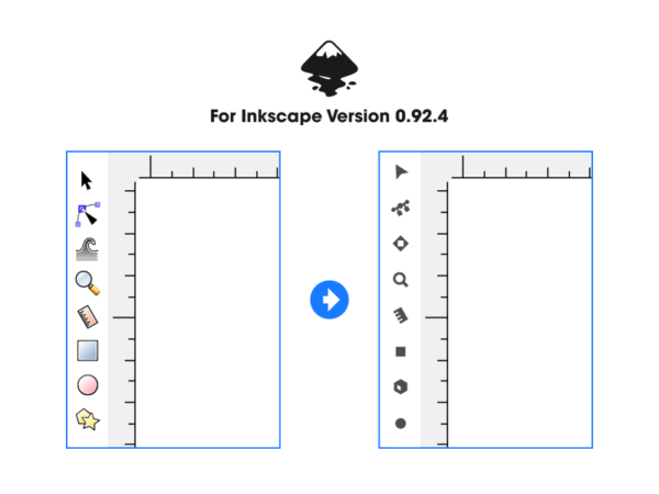 New Inkscape Icons | 2019 Theme and Installation Tutorial – Logos By Nick