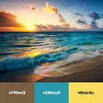 12 Beach Sunset Color Palettes with HEX Codes – Logos By Nick