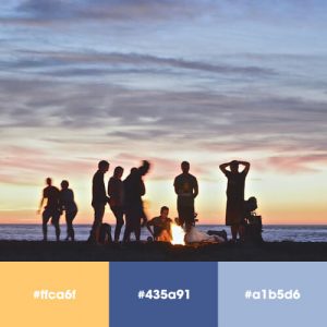 12 Beach Sunset Color Palettes with HEX Codes – Logos By Nick
