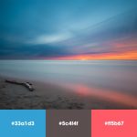 12 Beach Sunset Color Palettes with HEX Codes – Logos By Nick