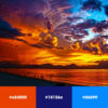 12 Beach Sunset Color Palettes with HEX Codes – Logos By Nick