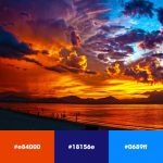 12 Beach Sunset Color Palettes with HEX Codes – Logos By Nick