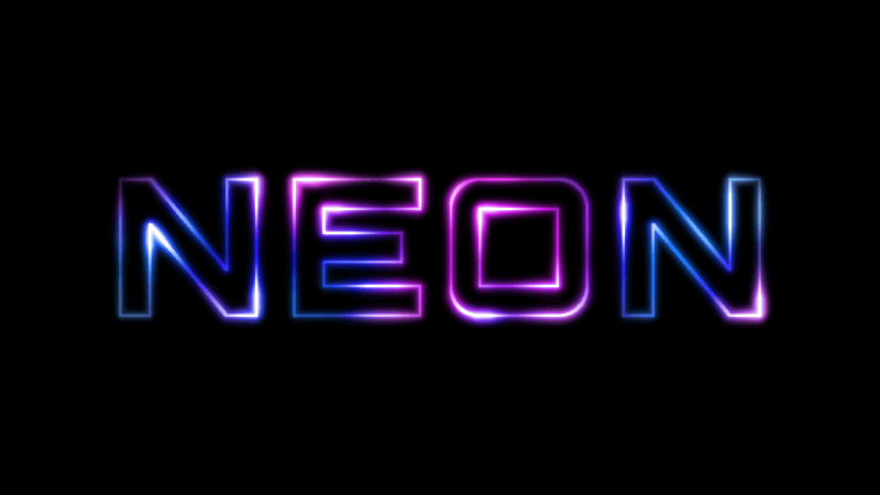 How To Create Glowing Neon Text with GIMP – Logos By Nick