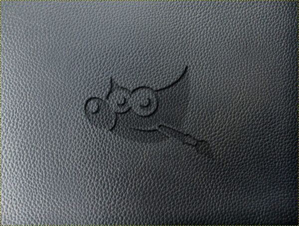 GIMP Pressed Leather Mockup – Logos By Nick