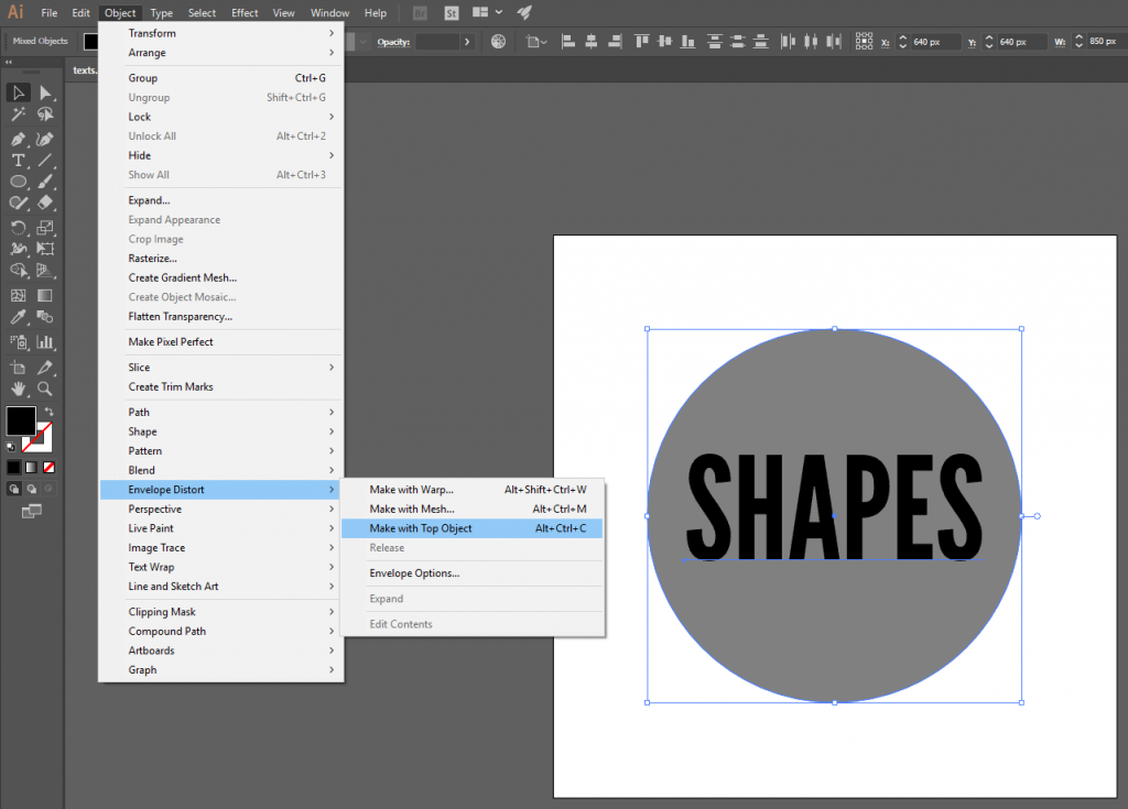 How To Warp Text Into Shapes with Adobe Illustrator CC – Logos By Nick