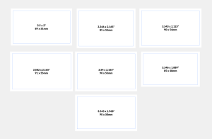 Business Card Sizes By Country | Free Templates – Logos By Nick