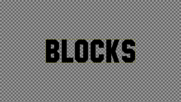 Create Block Letters with GIMP – Logos By Nick