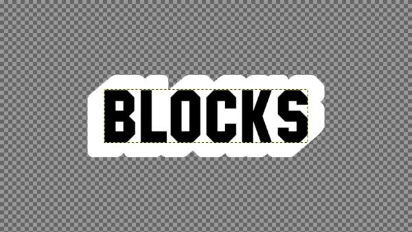 Create Block Letters with GIMP – Logos By Nick