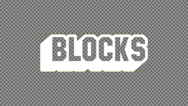 Create Block Letters with GIMP – Logos By Nick