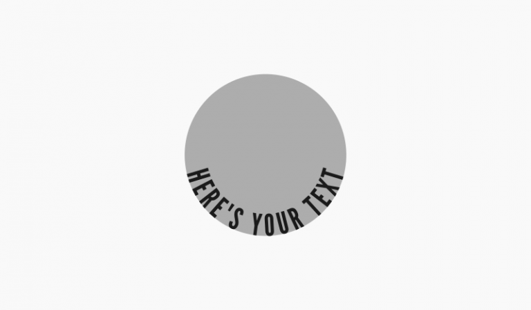 How To Put Text In A Circle Ingram Chader