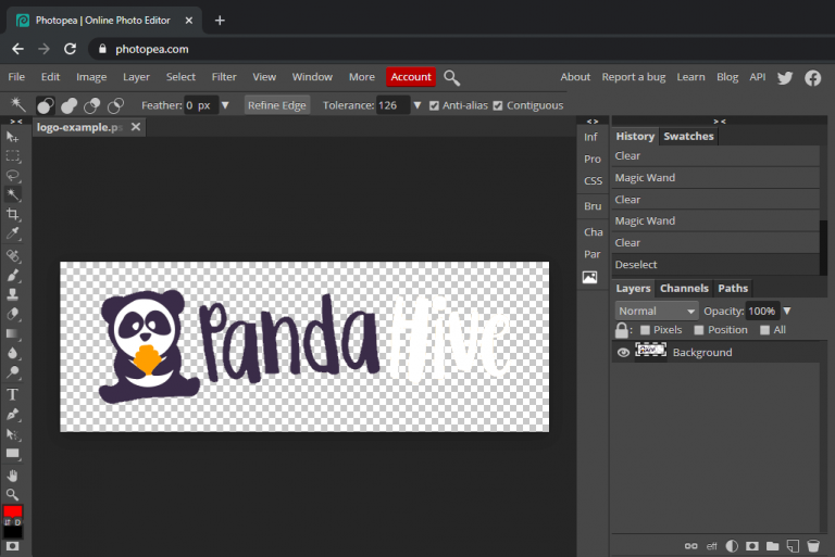 How To Make A Logo Background Transparent | No Software Required ...