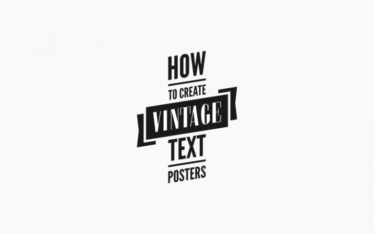 How To Create Vintage Text Posters with inkscape – Logos By Nick