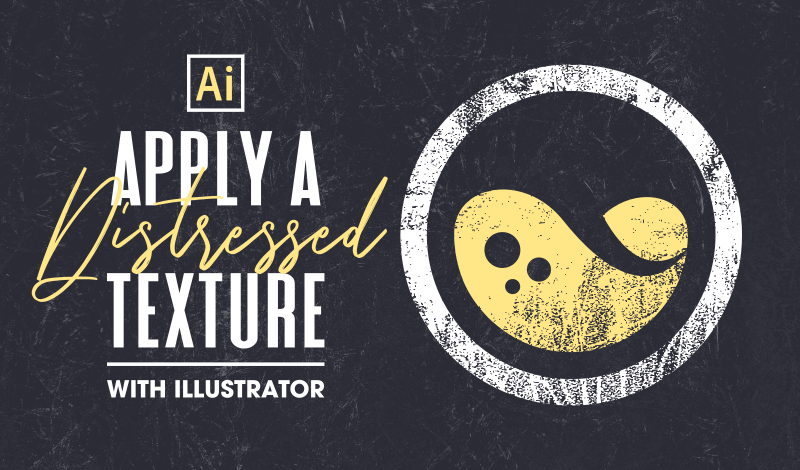 How To Apply A Distressed Texture With Illustrator
