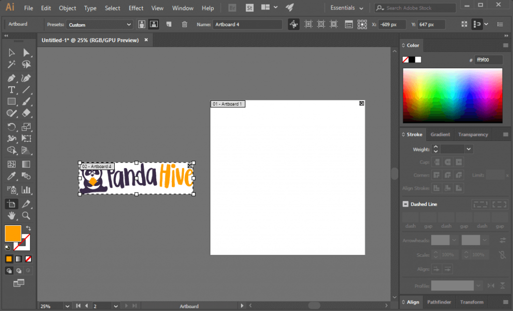 How To Fit Artwork To The Artboard In Illustrator in 3 Simple Steps – Logos By Nick