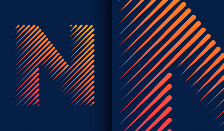 Create Line Style Letter Logos with Illustrator - Logos By Nick