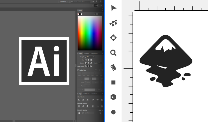 illustrator-vs-inkscape – Logos By Nick