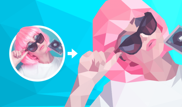 How To Create A Low Poly Portrait in Illustrator – Logos By Nick