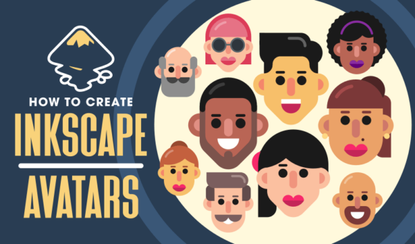 12 Free Flat Vector Avatars for Inkscape + Tutorial – Logos By Nick