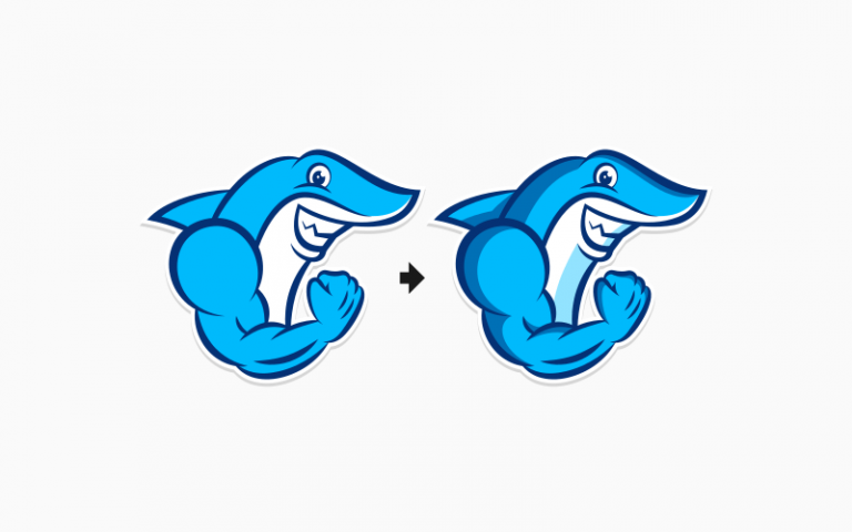 How To Add Shading To Vector Illustrations with Inkscape – Logos By Nick
