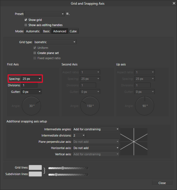 How To Create An Isometric Grid with Affinity Designer – Logos By Nick