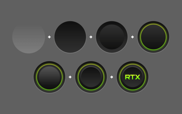 Create Vector Pressed Buttons with Adobe Illustrator – Logos By Nick