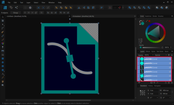 How To Import and Edit SVG Files with Affinity Designer – Logos By Nick