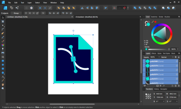 How To Import and Edit SVG Files with Affinity Designer – Logos By Nick