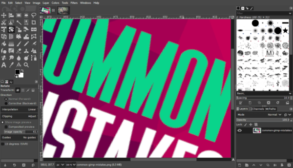 5 Common Mistakes New GIMP Users Make and How To Avoid Them – Logos By Nick