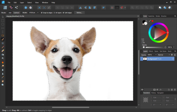 How To Remove A White Background with Affinity Designer – Logos By Nick