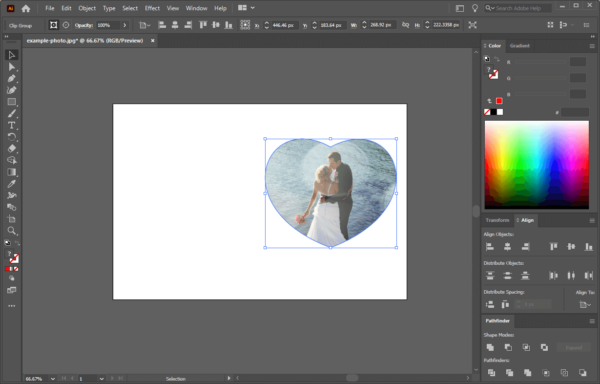 How To Crop An Image To A Shape with Adobe Illustrator – Logos By Nick