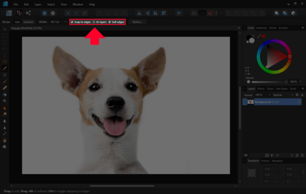 How To Remove A White Background with Affinity Designer – Logos By Nick