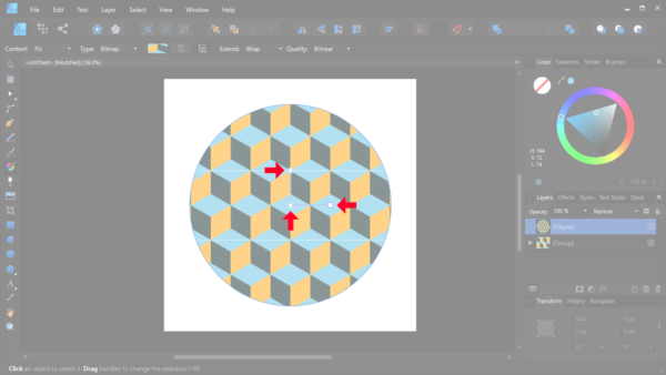 How To Pattern Fill with Affinity Designer – Logos By Nick