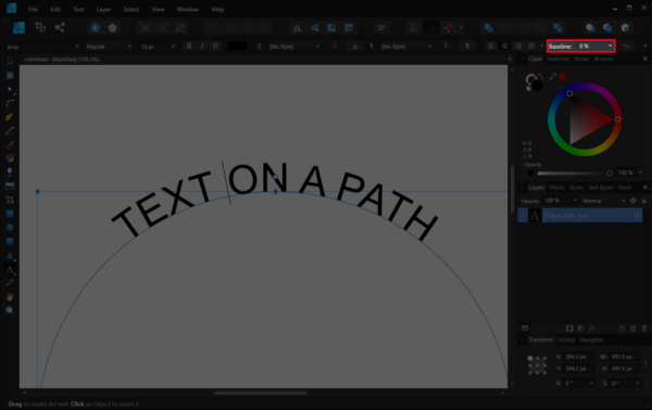 Curve Text with Affinity Designer | The Complete Guide – Logos By Nick