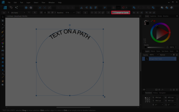 Curve Text with Affinity Designer | The Complete Guide – Logos By Nick