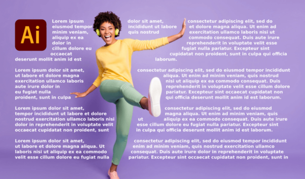 How To Flow Text Around A Shape with Adobe Illustrator – Logos By Nick