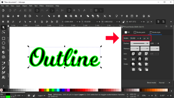 How To Outline Text with Inkscape | 3-Step Tutorial – Logos By Nick