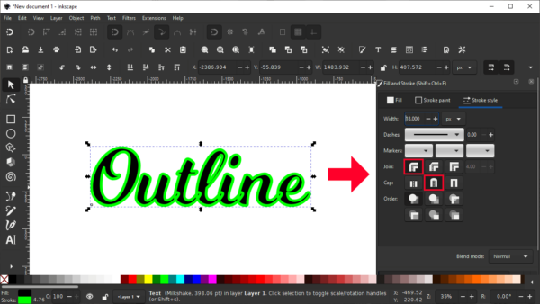 How To Outline Text with Inkscape | 3-Step Tutorial – Logos By Nick