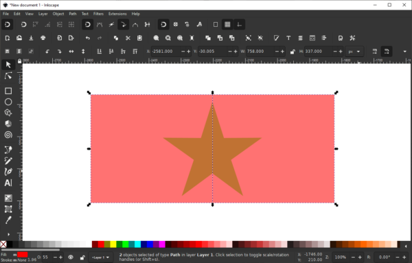 How To Slice Objects In Inkscape Using The Division Feature – Logos By Nick