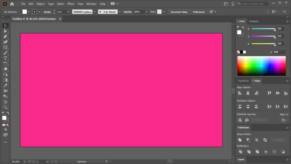 Change The Artboard Color In Illustrator | 2-Step Shortcut – Logos By Nick
