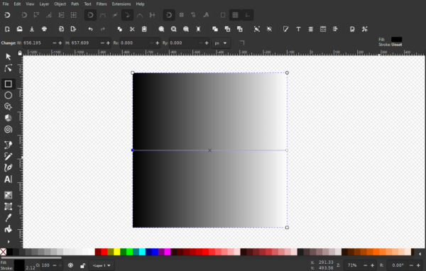 Create An Opacity Mask with Inkscape | Partial Transparency for Groups ...