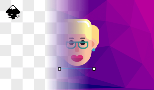 Create An Opacity Mask with Inkscape | Partial Transparency for Groups ...
