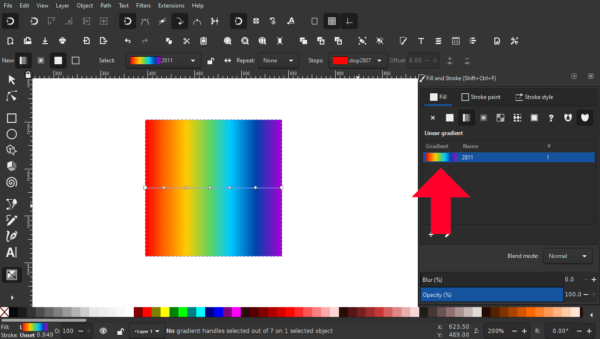 How To Make A Rainbow Gradient In Inkscape | Beginner Tutorial – Logos ...