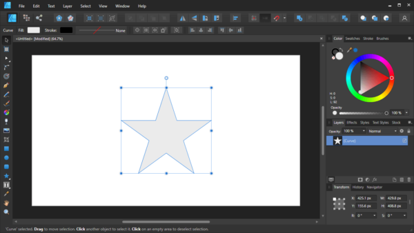Fit Text To A Shape In Affinity Designer Using The Frame Text Tool ...