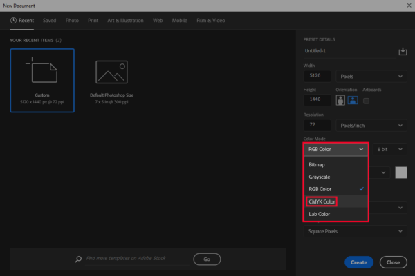 How To Switch RGB To CMYK In Photoshop – Logos By Nick