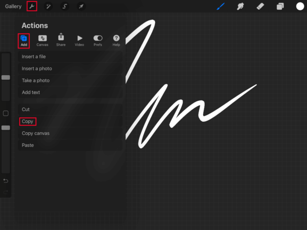 How To Create A Signature Stamp with Procreate – Logos By Nick