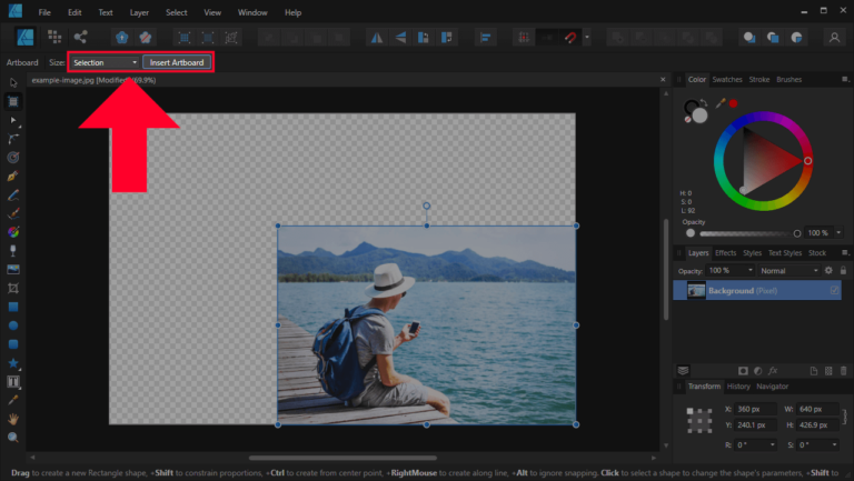 How To Resize Images with Affinity Designer – Logos By Nick
